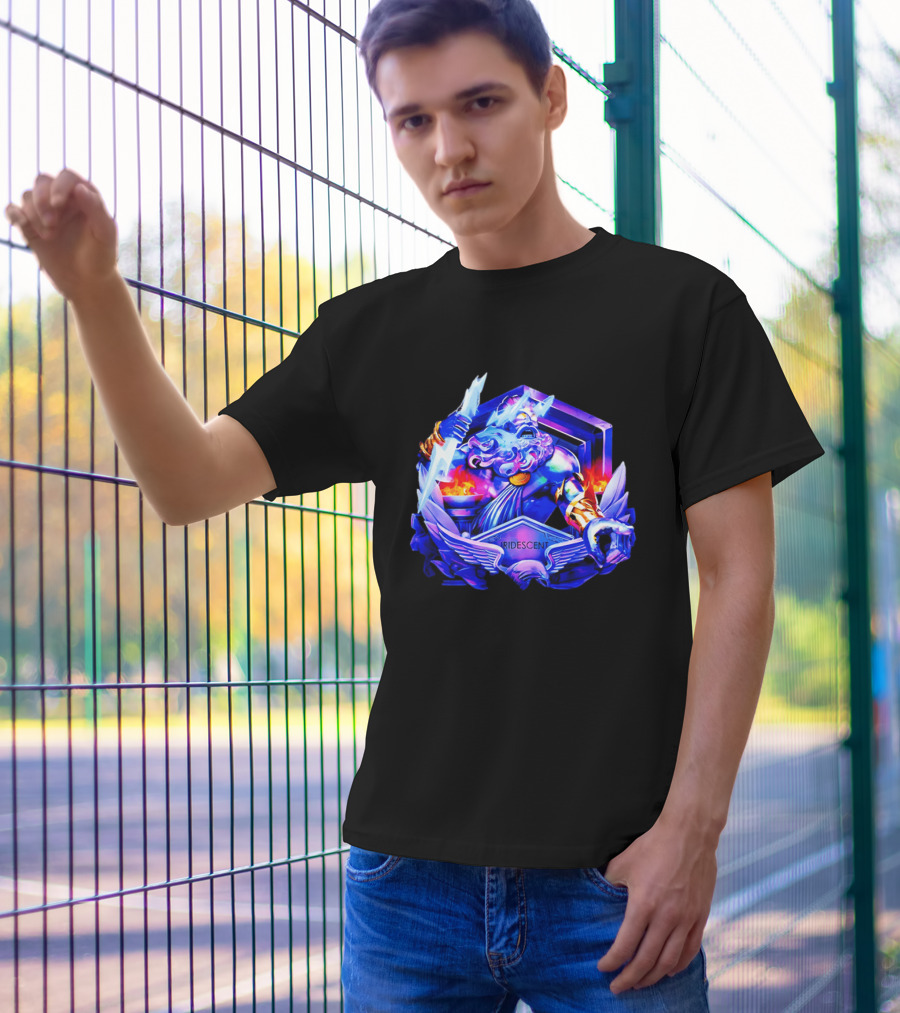 Call Of Duty Iridescent Rank Lightning Warrior T-Shirt