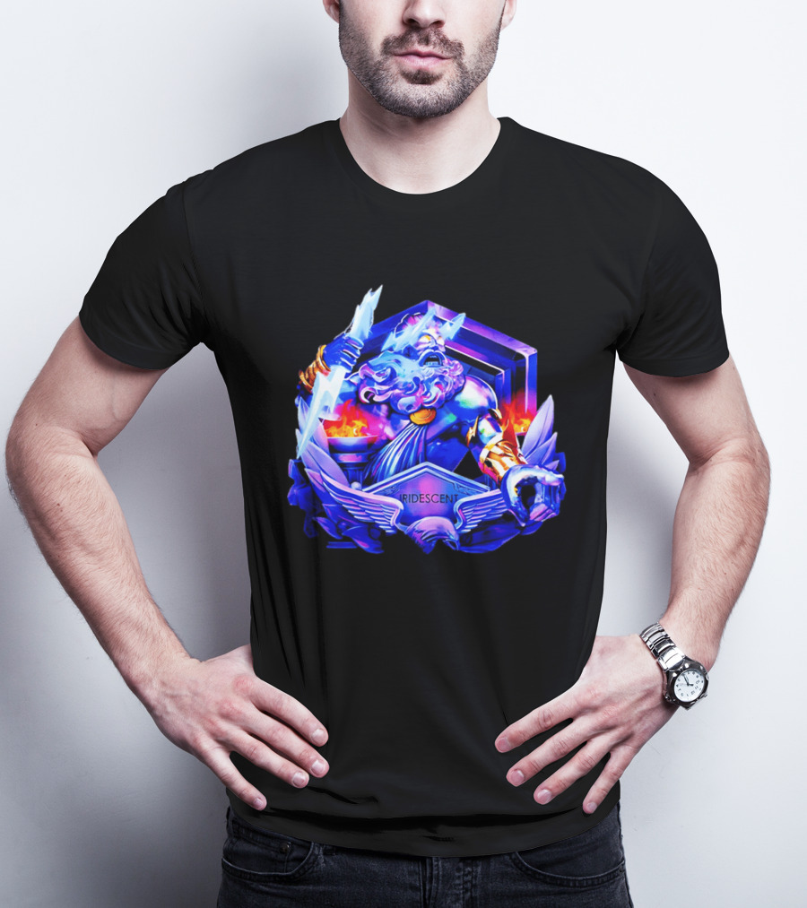 Call Of Duty Iridescent Rank Lightning Warrior T-Shirt