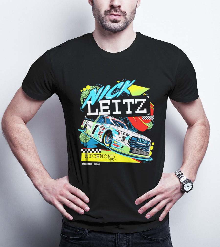 Nick Leitz Richmond NC Tricon Truck Series 2026 Racing T-Shirt
