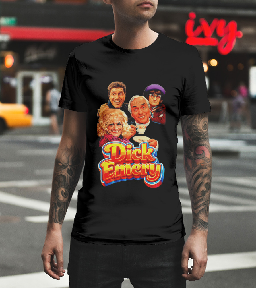 Dick Emery Characters Iconic British Comedy Legend T-Shirt