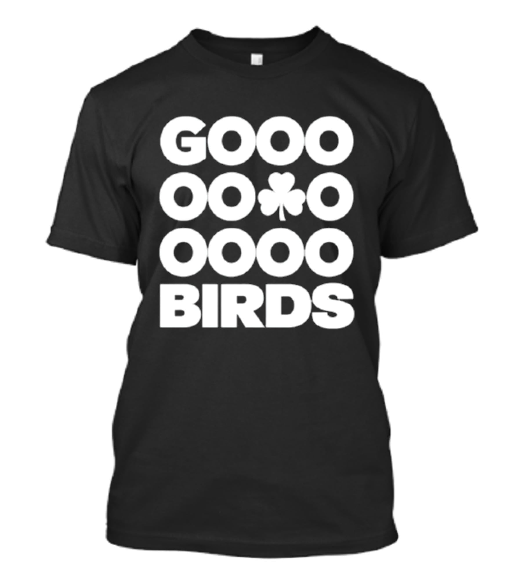 Philadelphia Eagles GOOO BIRDS Shamrock Fan Football T-Shirt