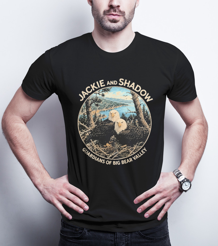 Jackie And Shadow Guardians Of Big Bear Valley T-Shirt