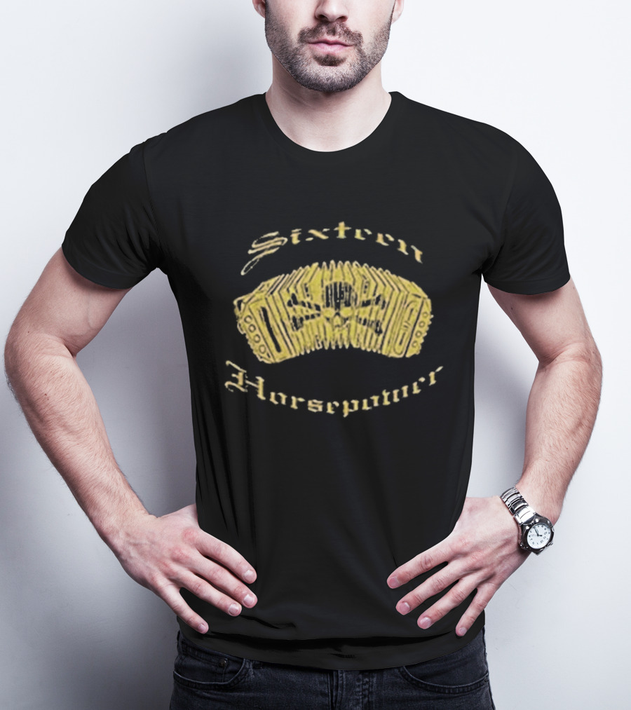 Sixteen Horsepower Yellow Accordion T-Shirt