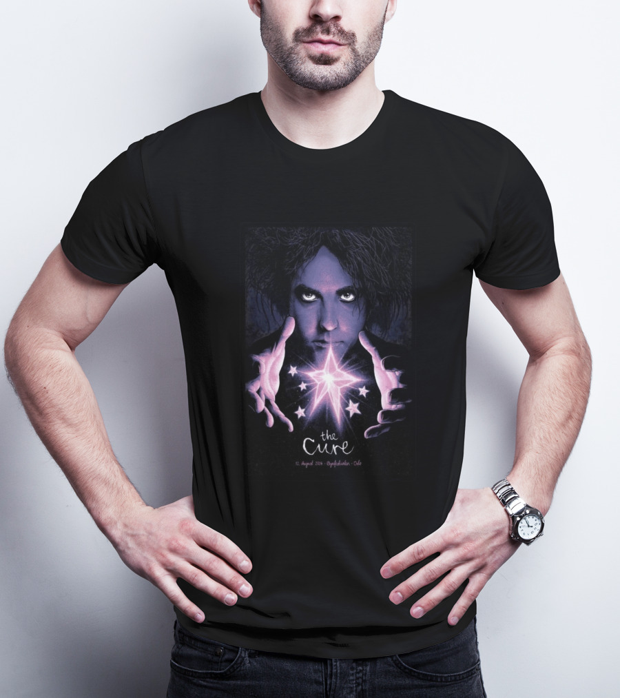 The Cure 12 August 2026 Oslo Enchanting Starry Night T-Shirt