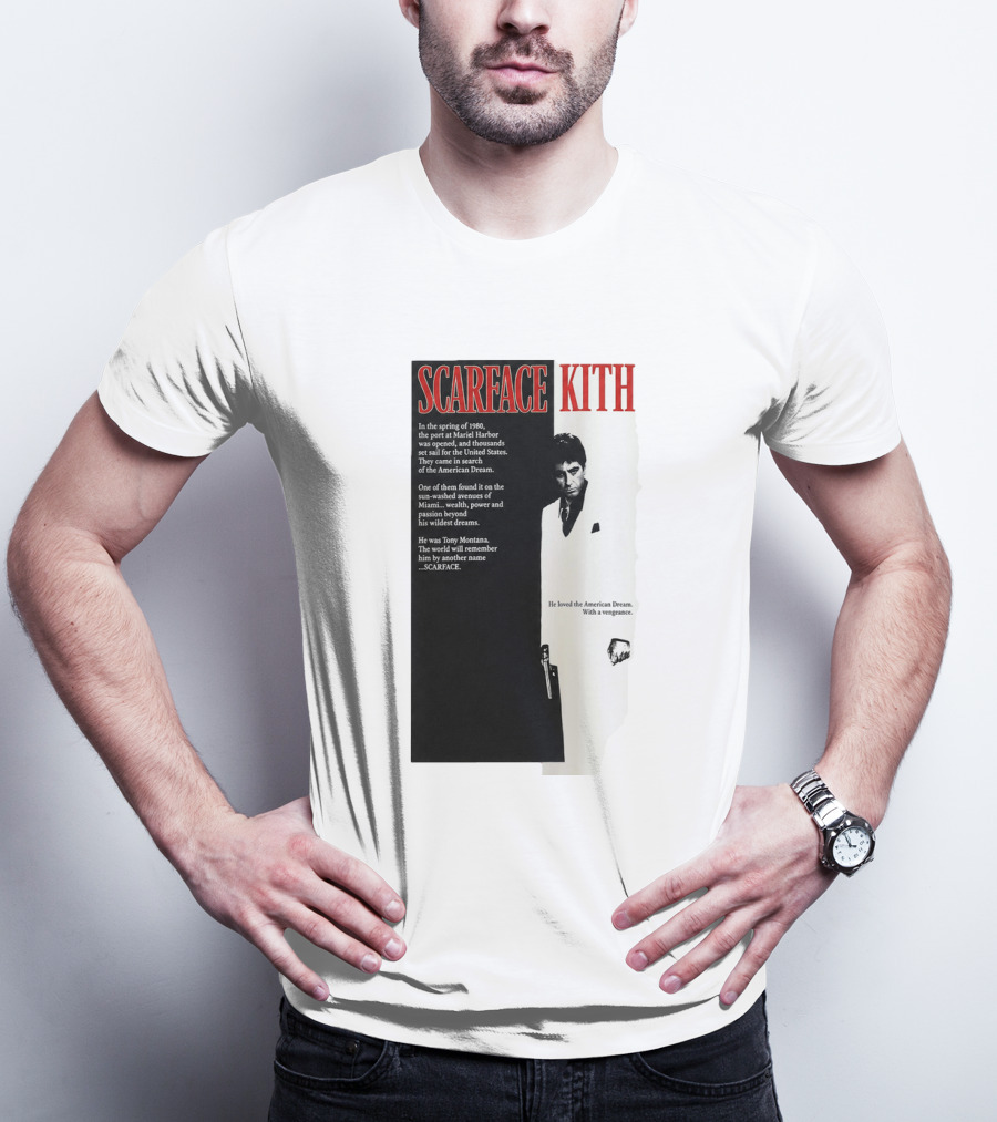 Scarface Kith Tony Montana American Dream 1980 T-Shirt