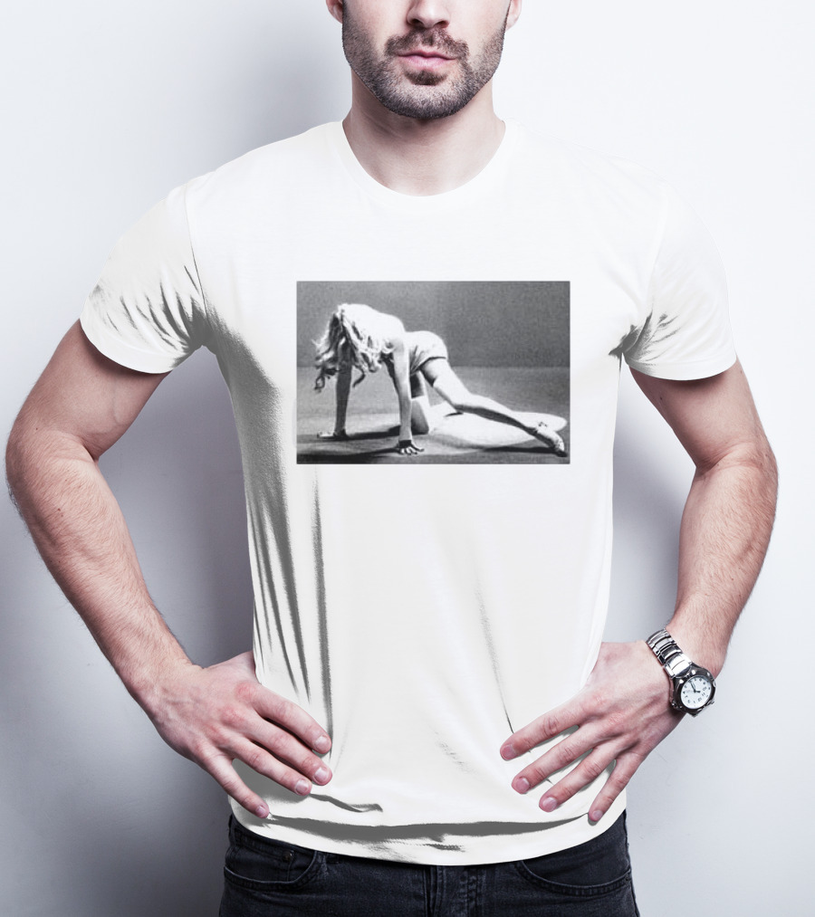 Madonna Confessions II Dance Floor Iconic Pose Black And White T-Shirt