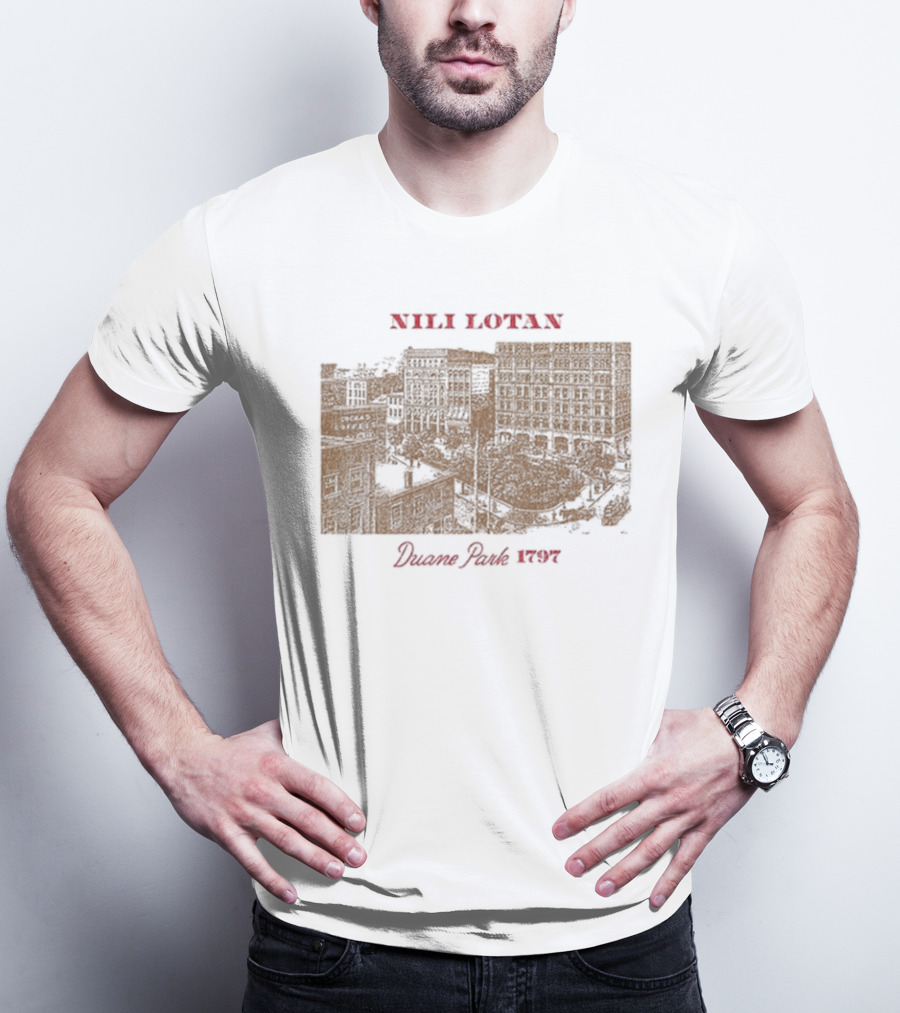 Nili Lotan Duane Park 1797 Architecture Scene T-Shirt