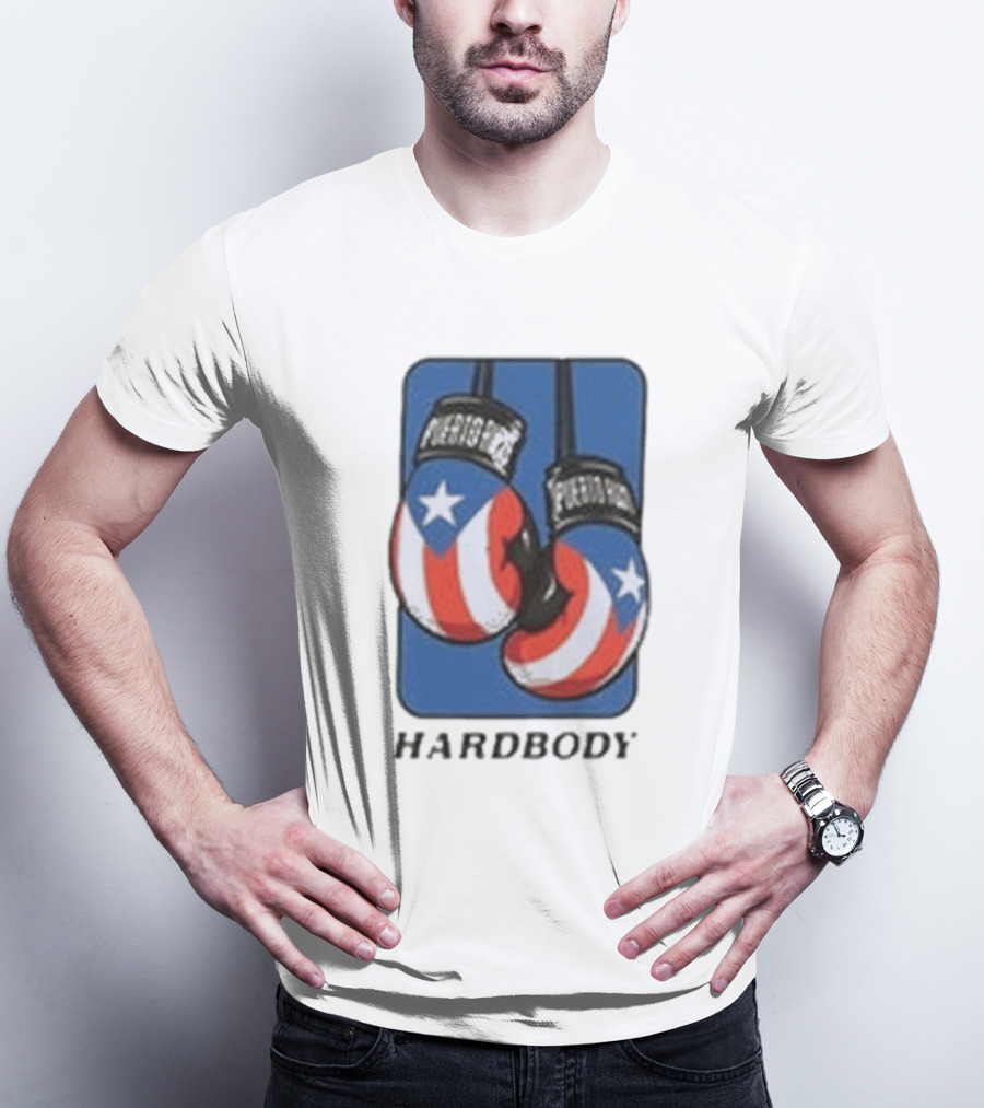 Passportal Hardbody Puerto Rican Boxing Gloves T-Shirt