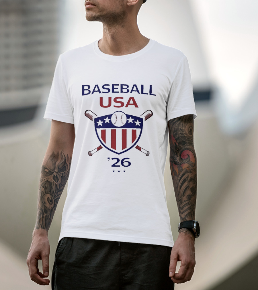 USA Baseball '26 Classic Stars And Stripes T-Shirt