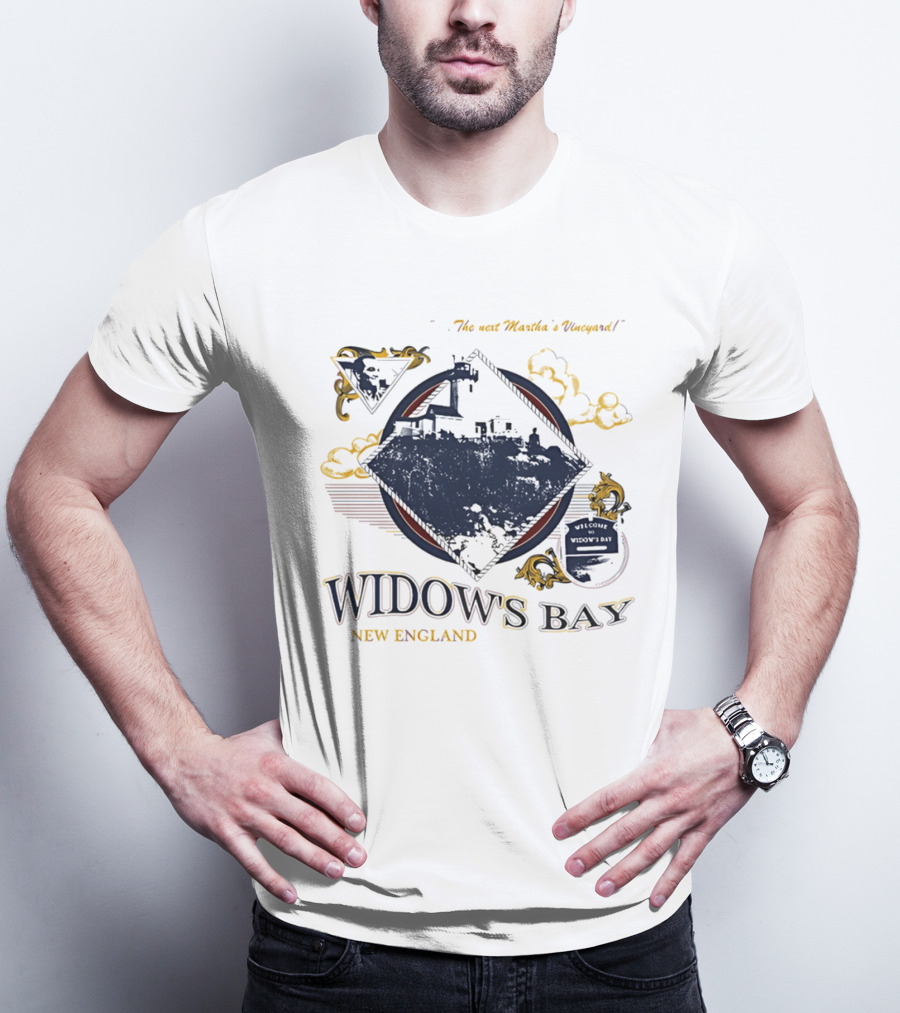 Widow's Bay New England The Next Maine's Vineyard Mysterious Island T-Shirt