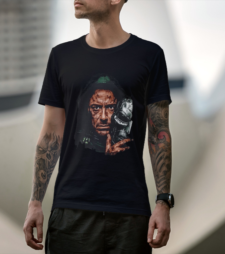 Avengers Doctor Doom Green Cloak Metal Mask Marvel Comics Villain T-Shirt