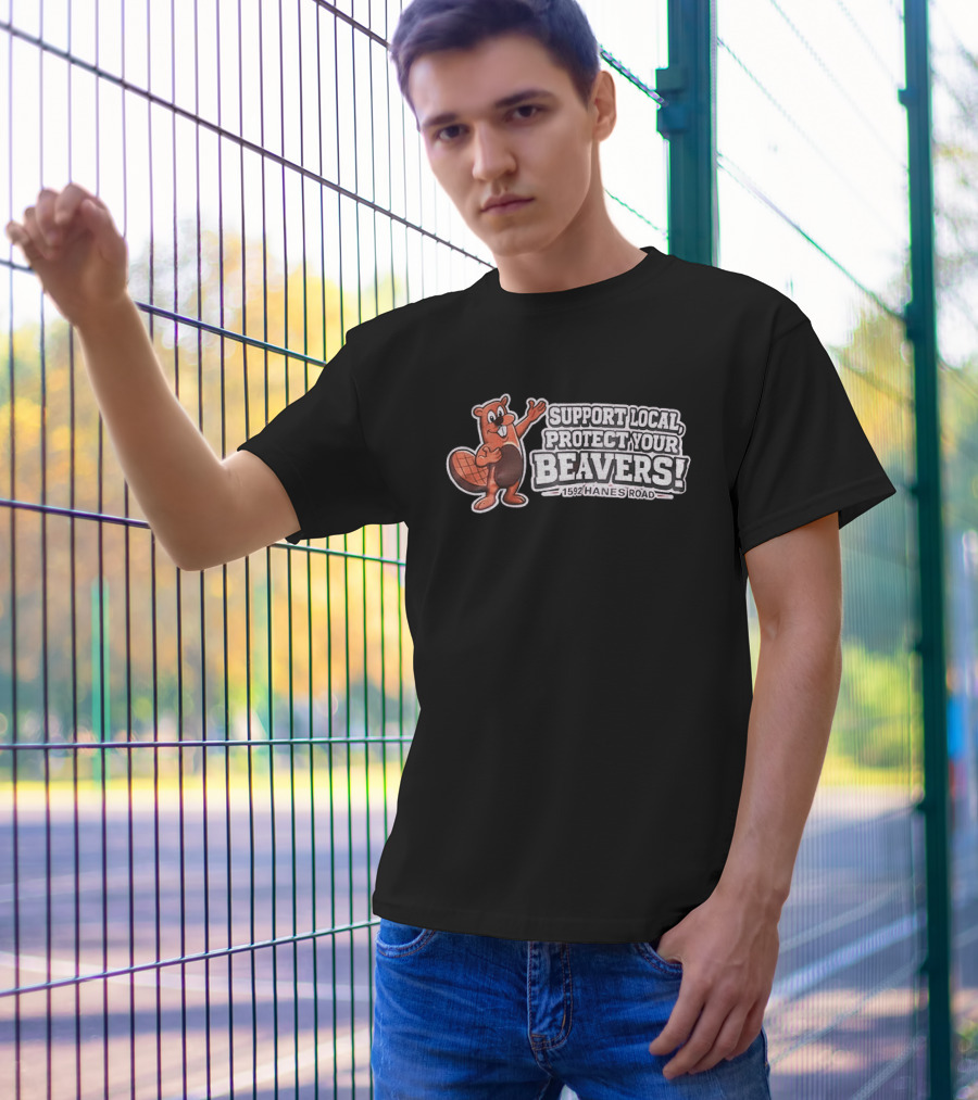 Buc Ee's Beavers Mini Mart Support Local Protect Your Beavers T-Shirt