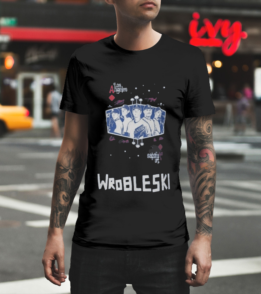 Los Angeles Angeles Sabatuit Wrobleski T-Shirt