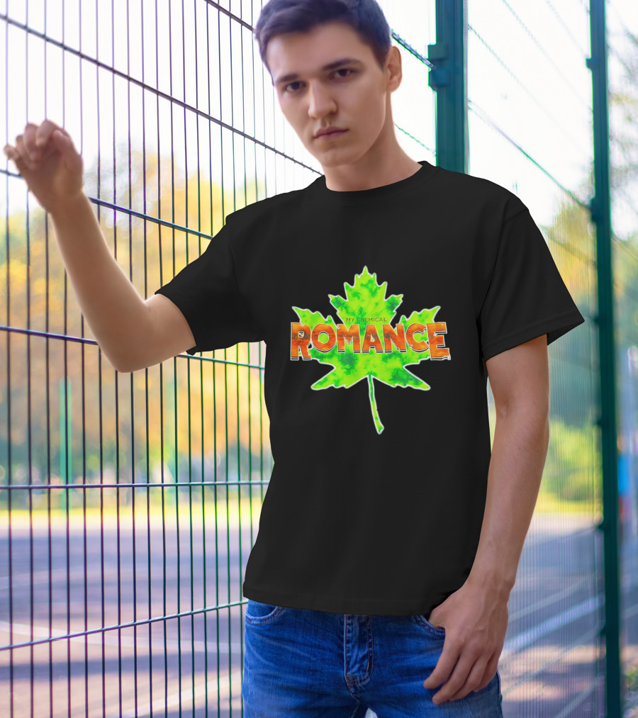 My Chemical Romance Maple Leaf Bright T-Shirt