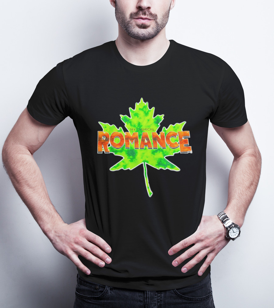 My Chemical Romance Maple Leaf Bright T-Shirt