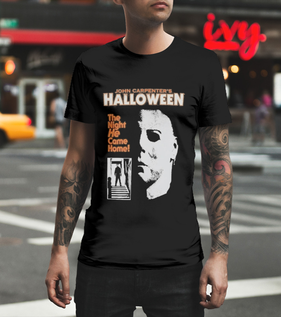 John Carpenter's Halloween The Night He Came Home T-Shirt