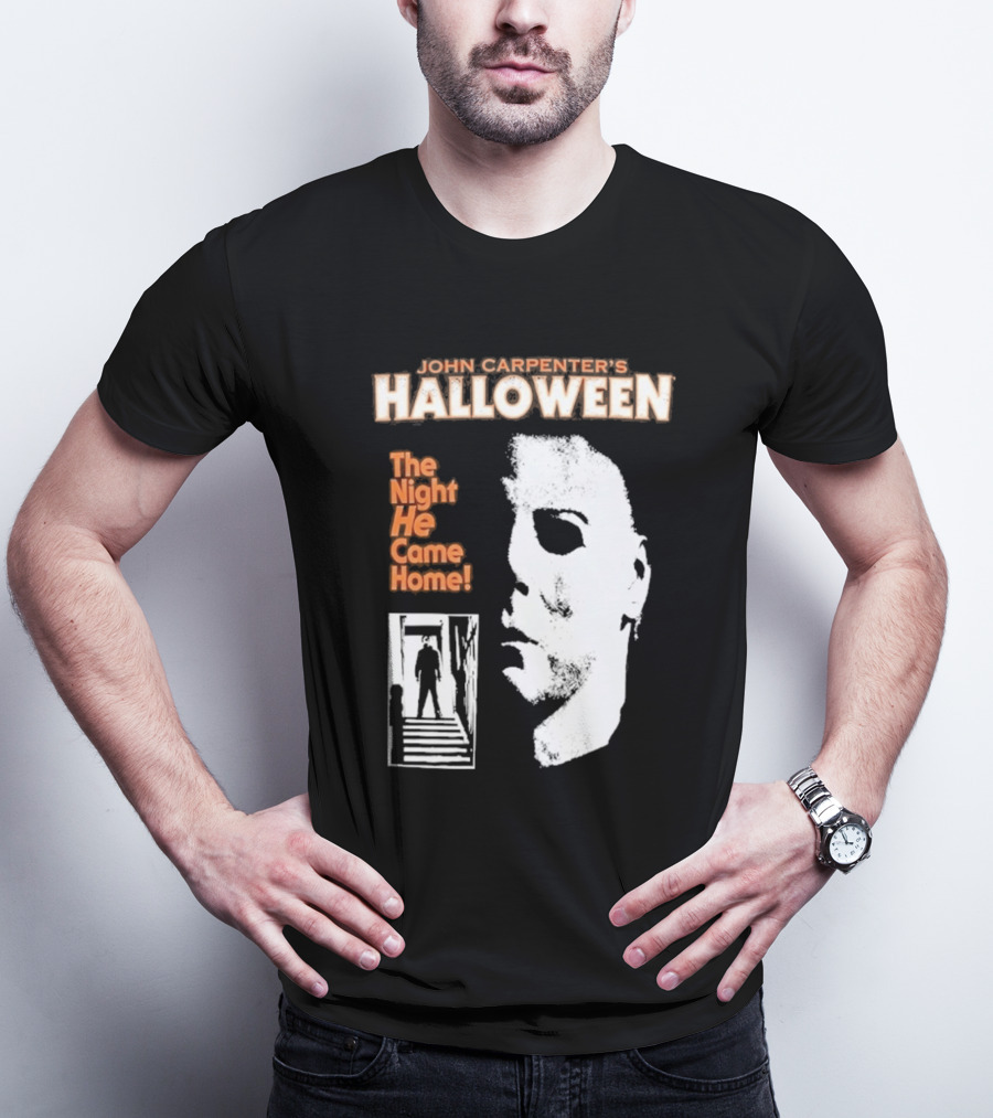John Carpenter's Halloween The Night He Came Home T-Shirt