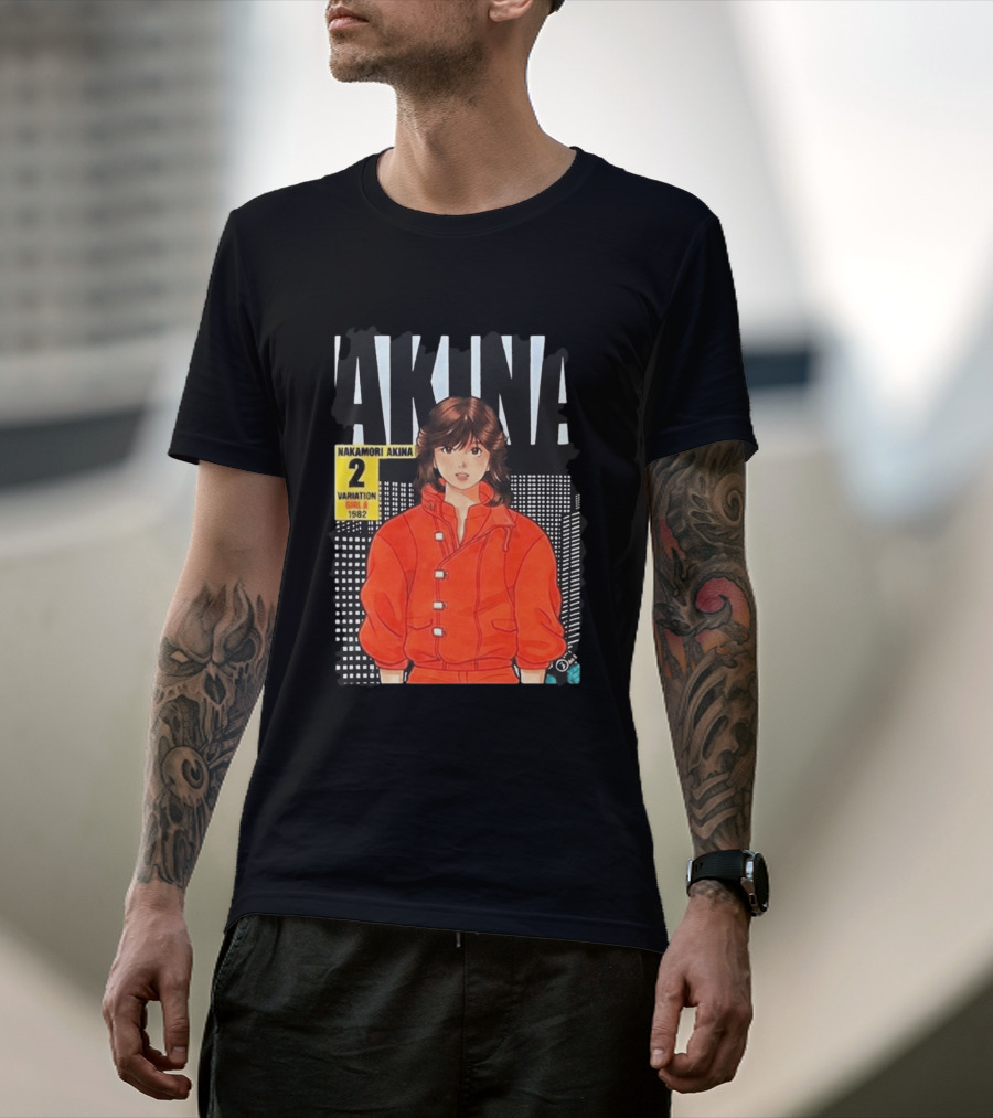 Nakamori Akina Variation Girl 2 1982 Anime Manga T-Shirt