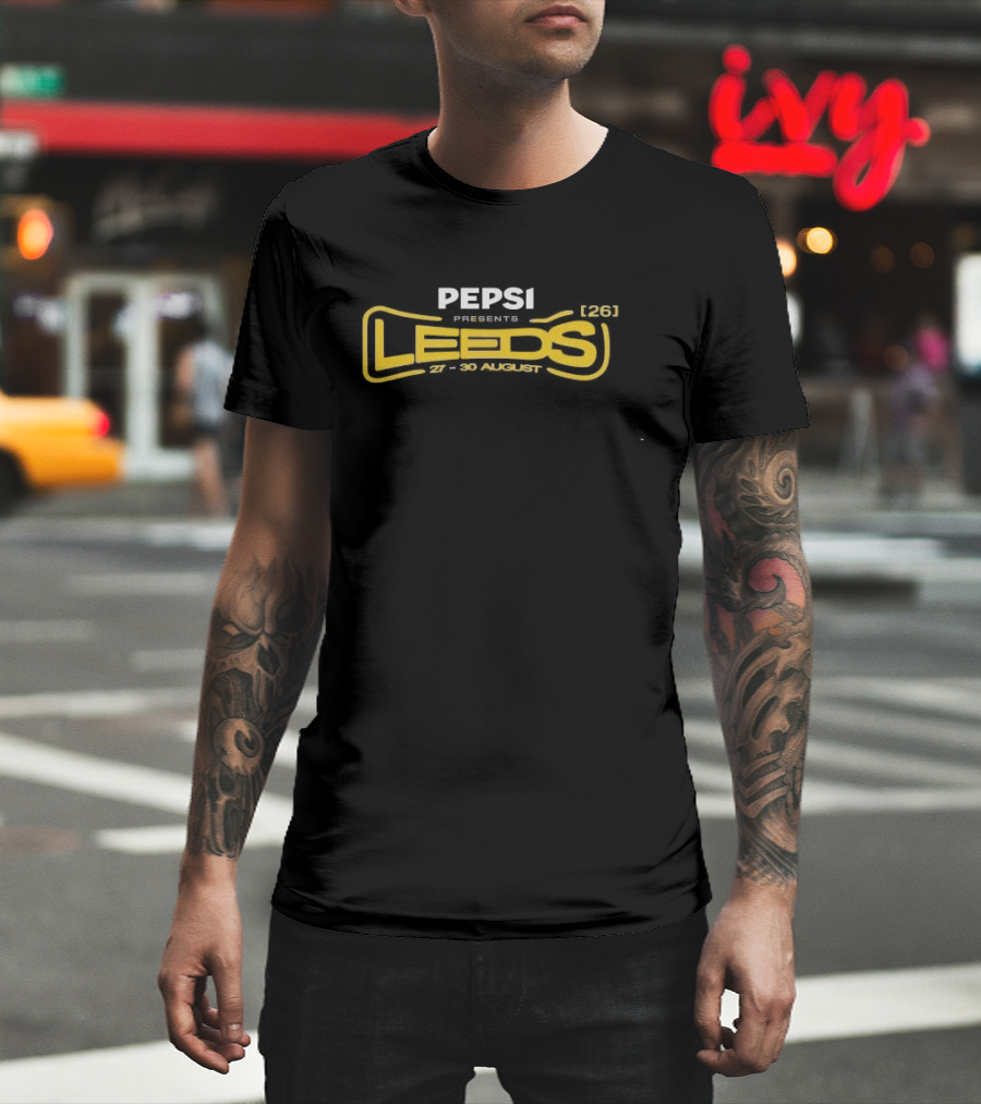 Pepsi Max Leeds Festival 2026 Reading August 27 30 Line Up T-Shirt