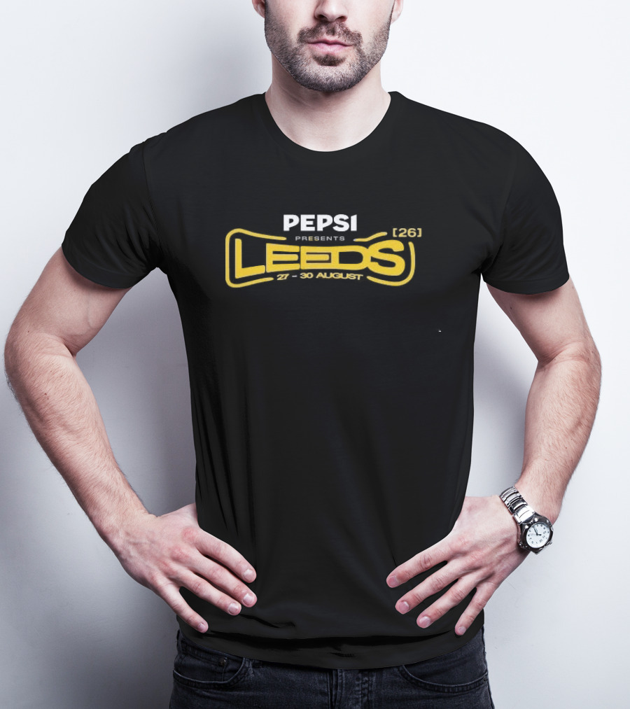 Pepsi Max Leeds Festival 2026 Reading August 27 30 Line Up T-Shirt