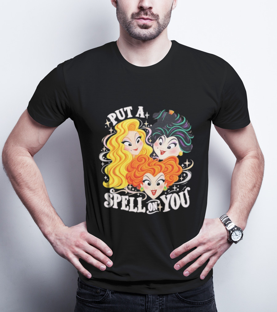 Hocus Pocus I Put A Spell On You Halloween Trio T-Shirt