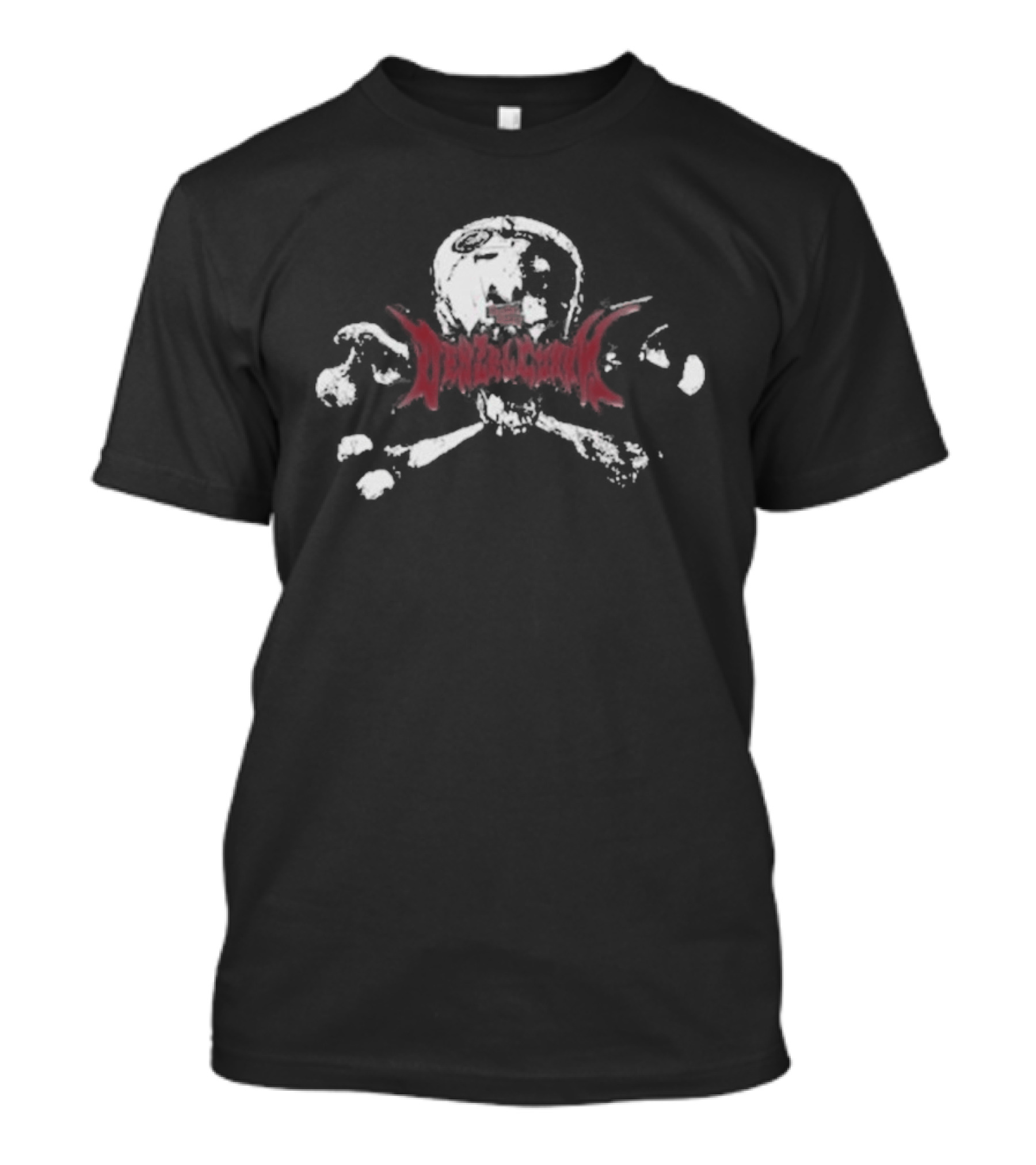Loma Vista Recordings Denzel Curry Skull Crossbones Red X T-Shirt