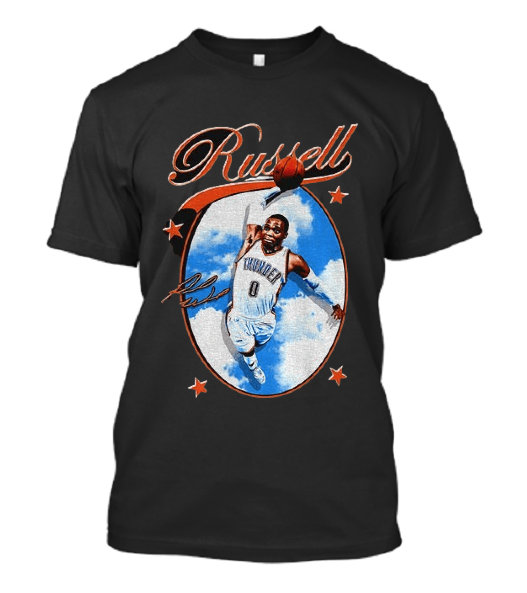 Russell Westbrook Thunder Basketball Legend T-Shirt