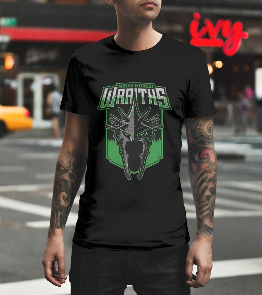 Minas Morgul Wraiths Ring King Spirit Team The Lord Of The Rings T-Shirt