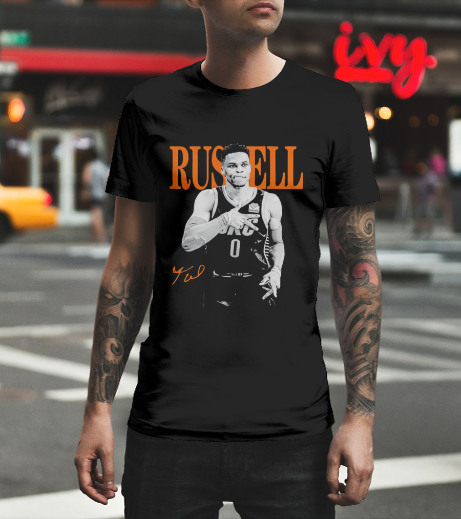 Russell Westbrook OKC Thunder Signature T-Shirt