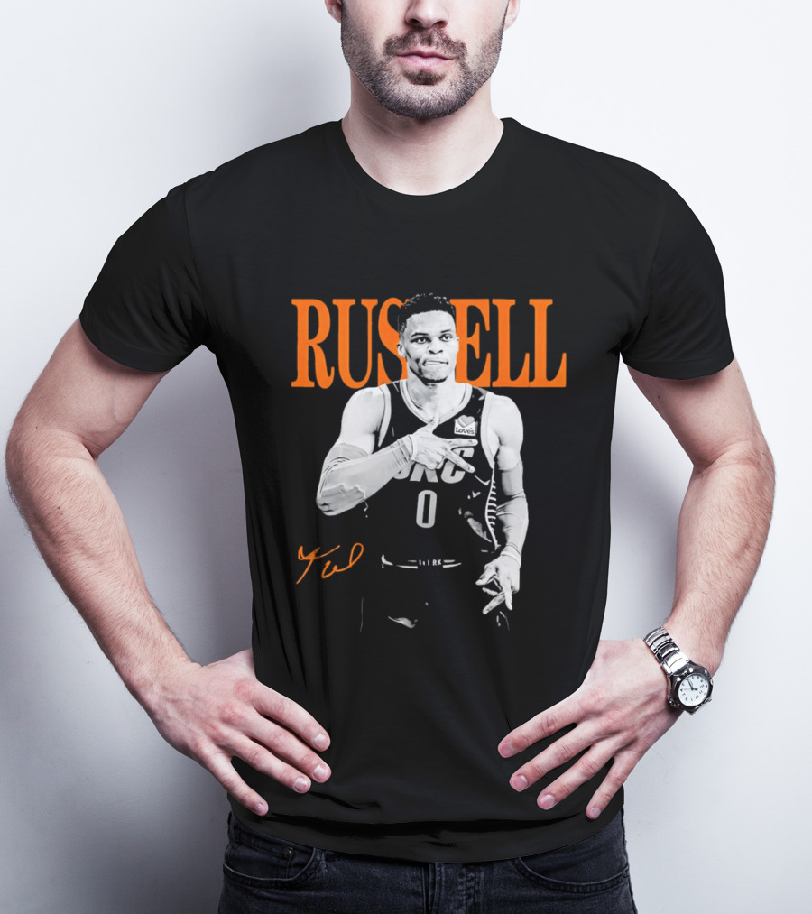 Russell Westbrook OKC Thunder Signature T-Shirt