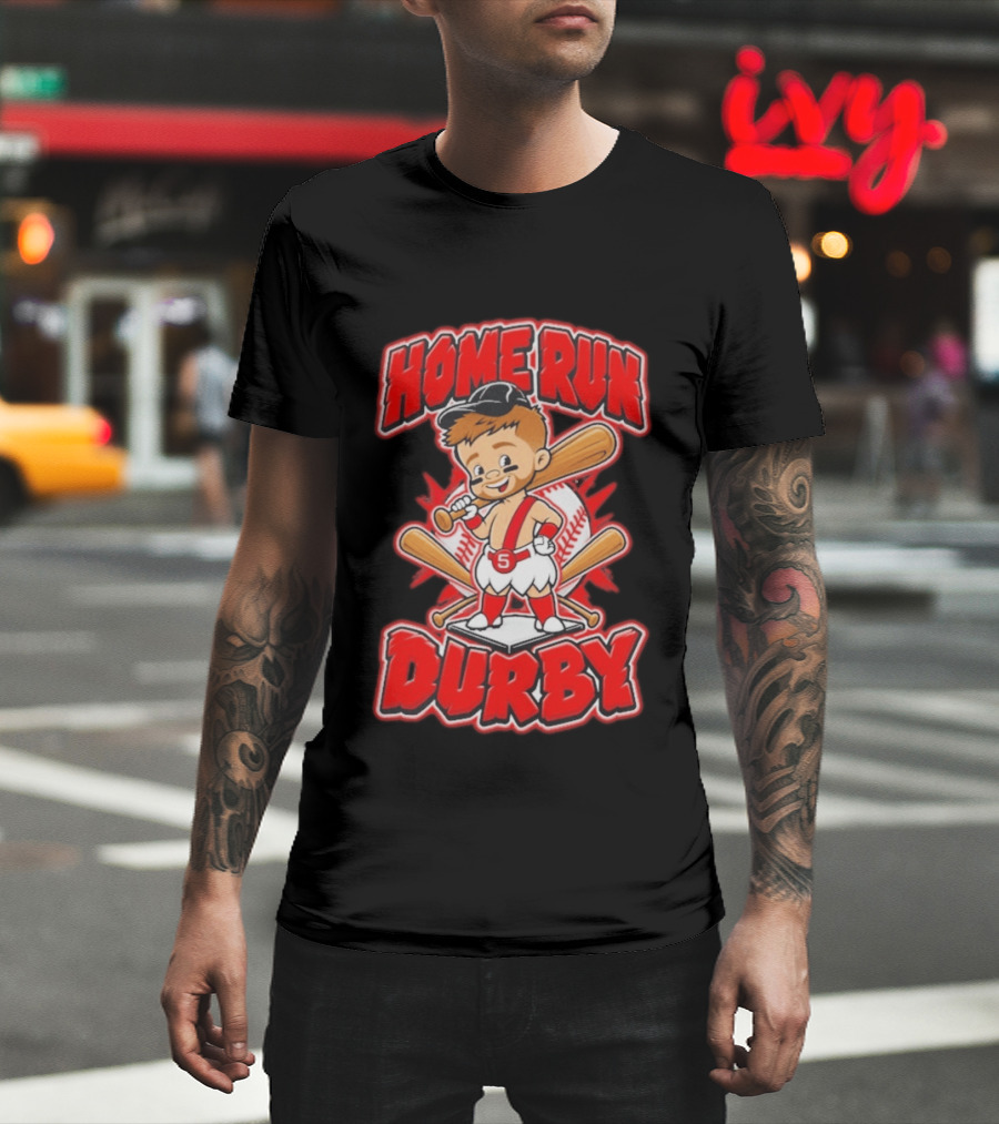 Home Run Durby Baseball Theme Section 10 T-Shirt