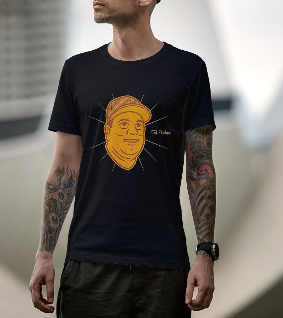 Ted Neher San Diego Padres Big Head MLB T-Shirt