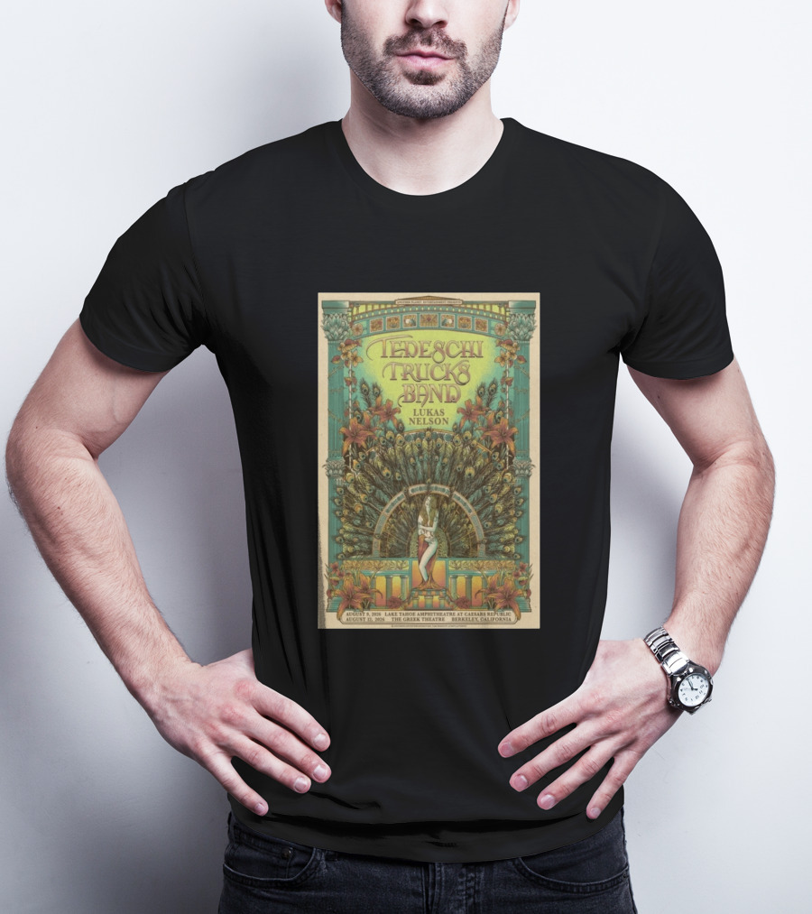 Tedeschi Trucks Band Lukas Nelson August 17 2026 The Greek Theatre Berkeley California T-Shirt