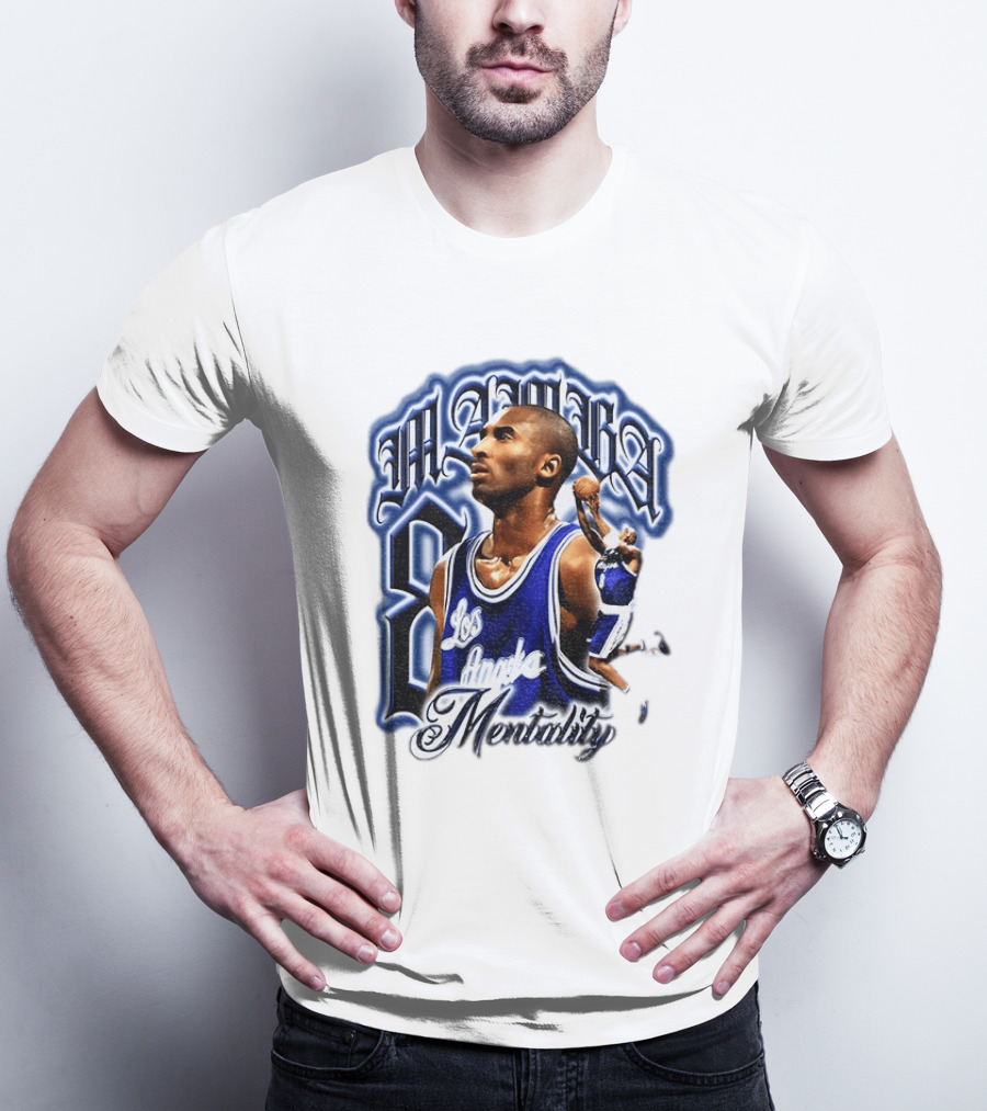 Kobe Bryant Mamba Mentality Los Angeles 8 Basketball T-Shirt