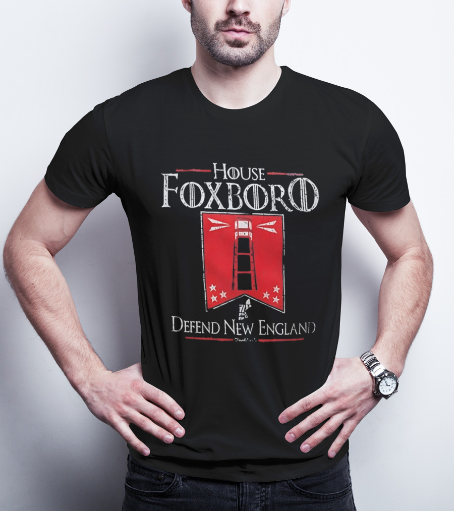 House Foxboro Defend New England Patriots Football New England Patriots Football T-Shirt