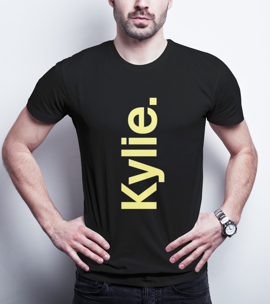 Kylie Minogue Vertical Yellow Kylie T-Shirt