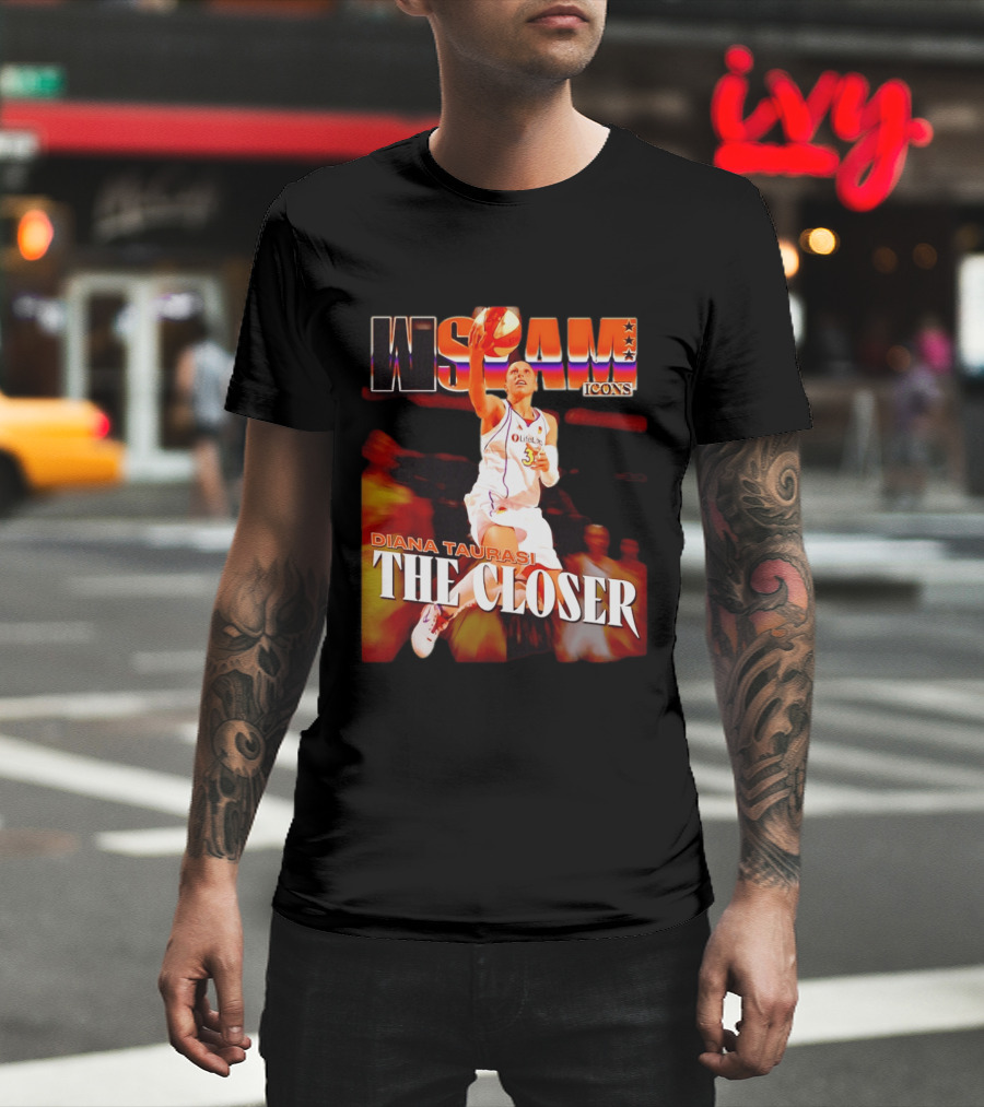 Diana Taurasi The Closer WNBA SLAM Icons Phoenix Mercury T-Shirt