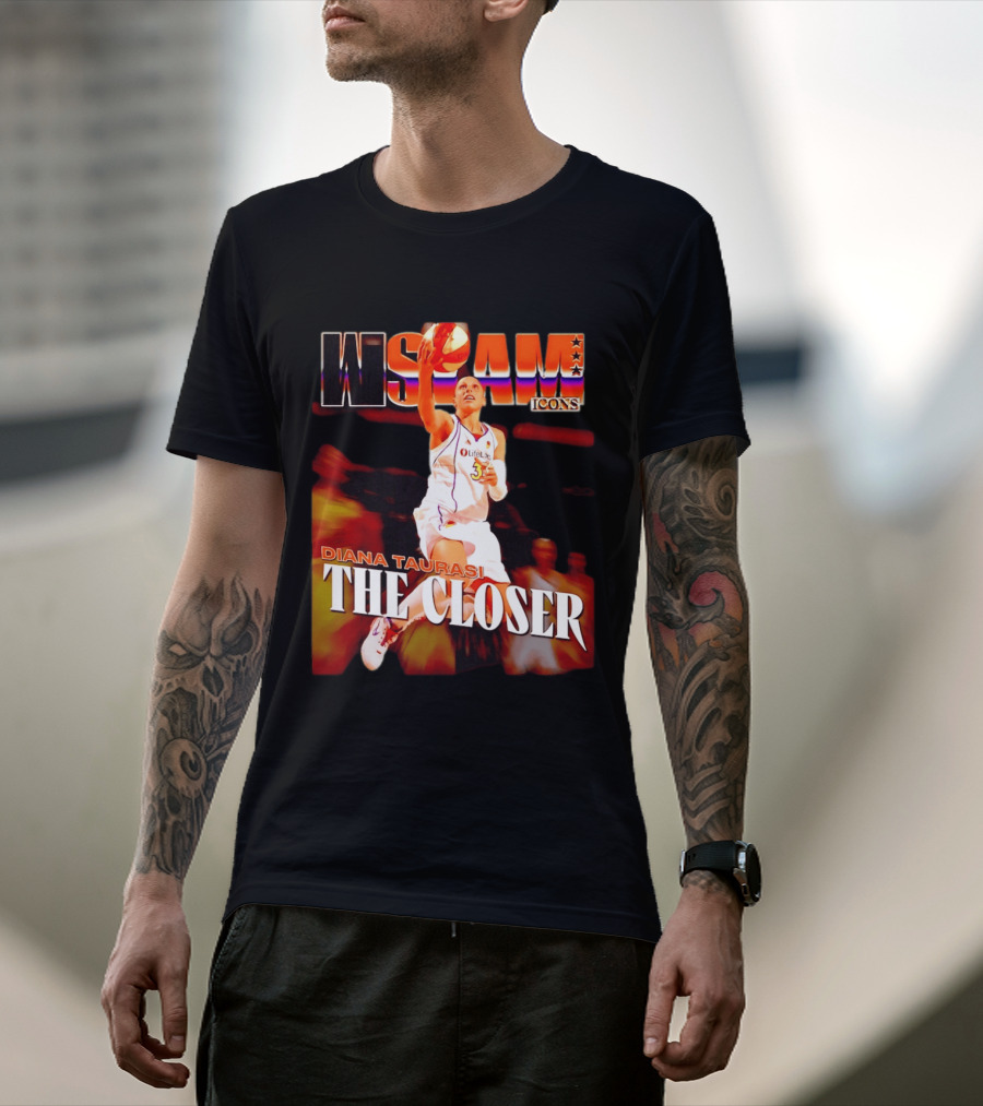 Diana Taurasi The Closer WNBA SLAM Icons Phoenix Mercury T-Shirt