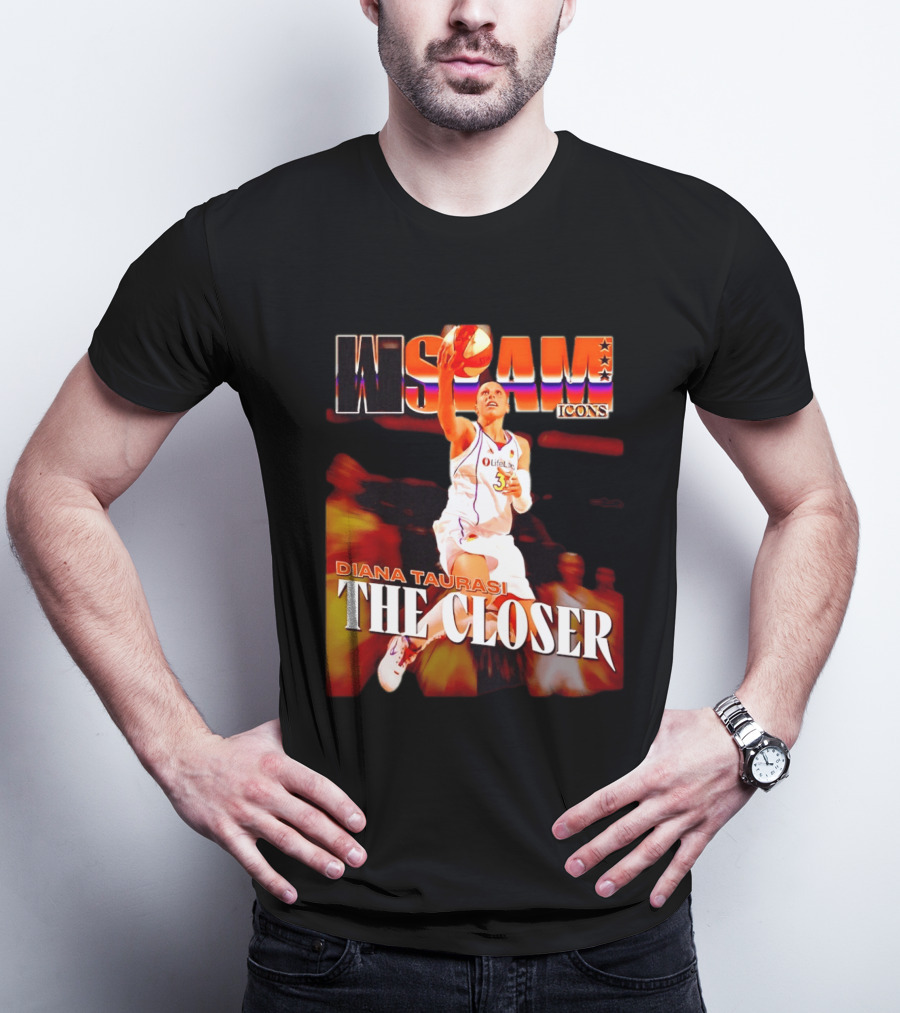 Diana Taurasi The Closer WNBA SLAM Icons Phoenix Mercury T-Shirt