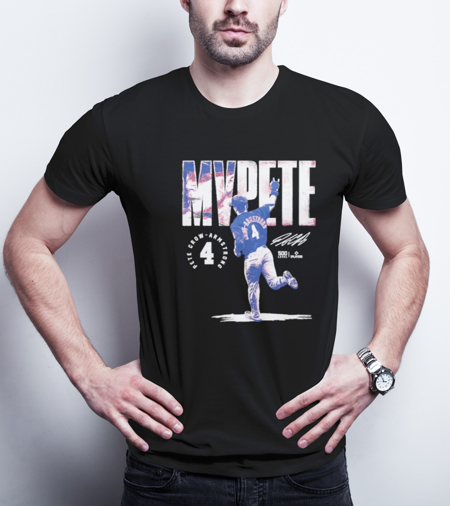 Pete Crow Armstrong Chicago Baseball MVPete T-Shirt