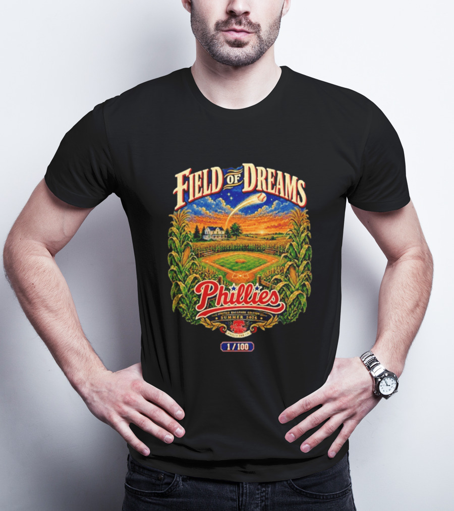 Field Of Dreams Phillies Limited Ballpark Edition Summer 2026 1/100 T-Shirt