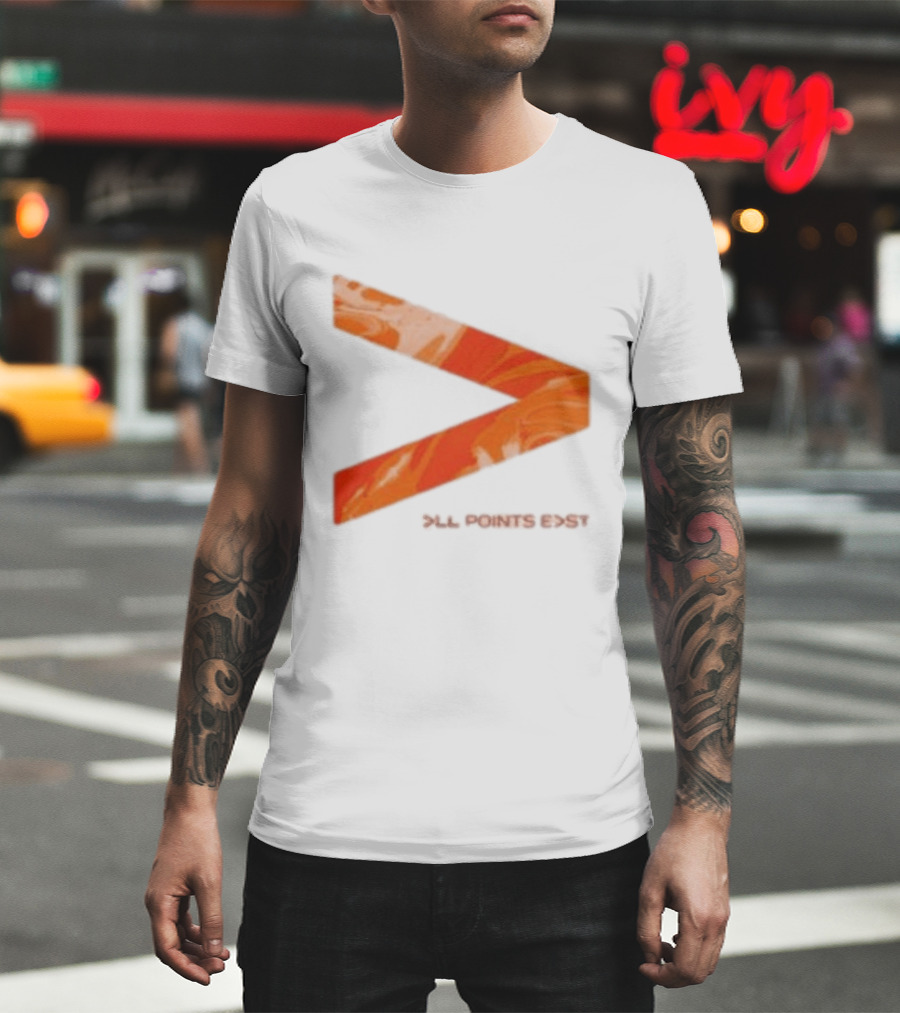 All Points East Festival 2026 Tyler The Creator Event Orange Arrow T-Shirt