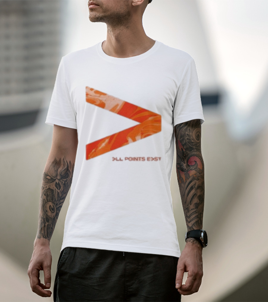 All Points East Festival 2026 Tyler The Creator Event Orange Arrow T-Shirt