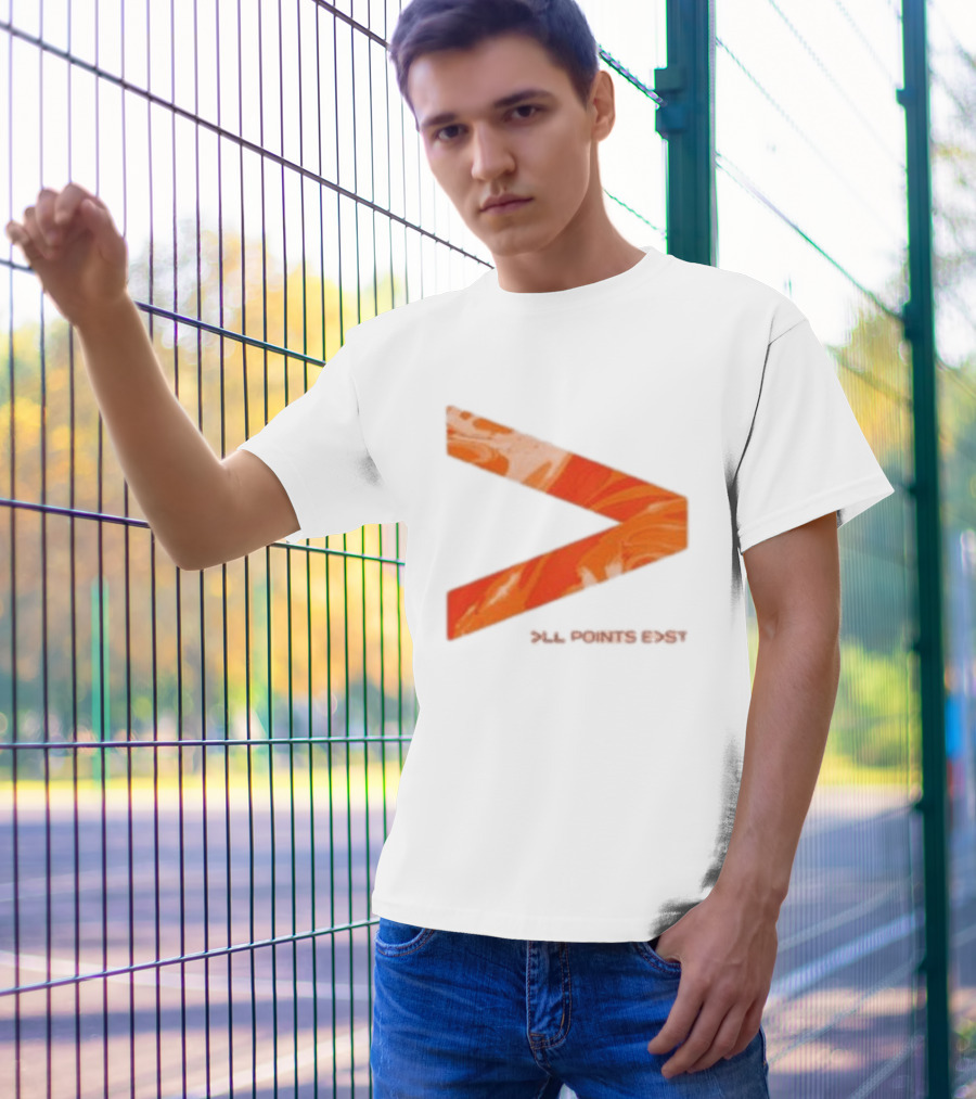 All Points East Festival 2026 Tyler The Creator Event Orange Arrow T-Shirt