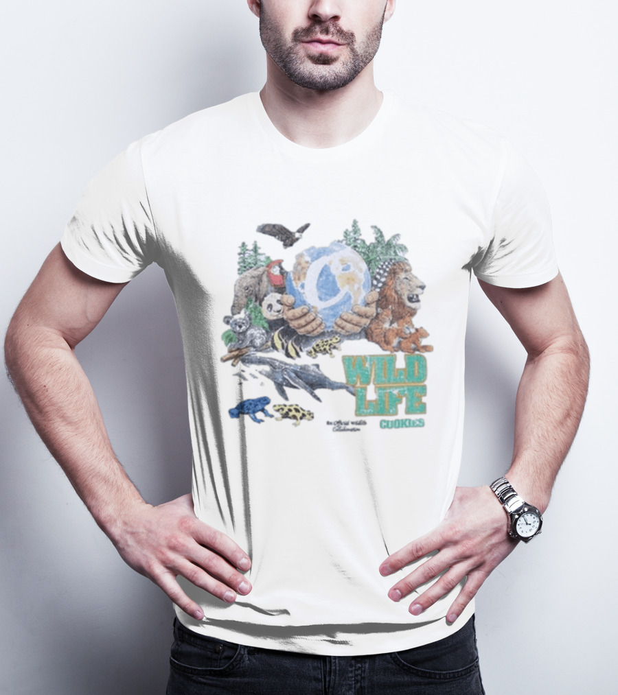 Wildlife World Cookies Animals And Nature Conservation T-Shirt