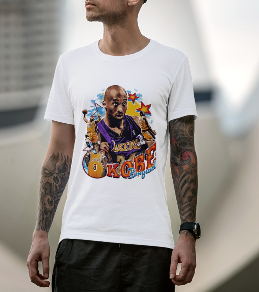 Kobe Bryant Lakers NBA Legendary Player Number 8 And 24 T-Shirt