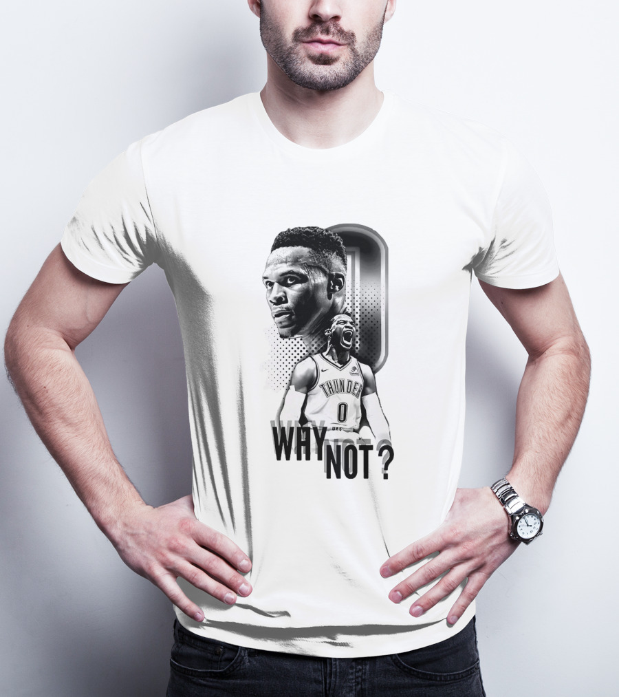 Russell Westbrook Oklahoma City Thunder Why Not 0 T-Shirt
