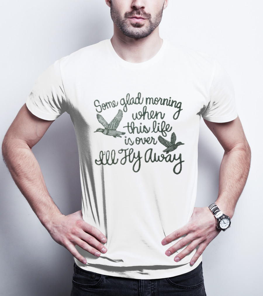 Some Glad Morning When This Life Is Over I'll Fly Away Bird Ducks T-Shirt