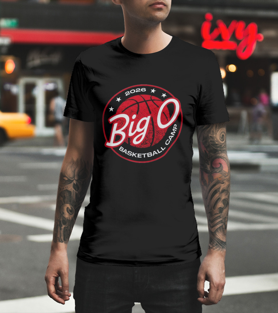 2026 Big O Basketball Camp Atlanta Hawks T-Shirt