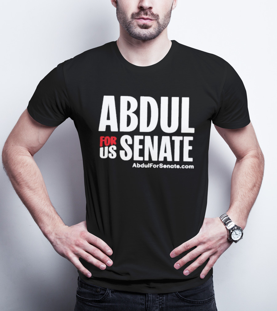 Abdul For US Senate AbdulForSenate.com T-Shirt